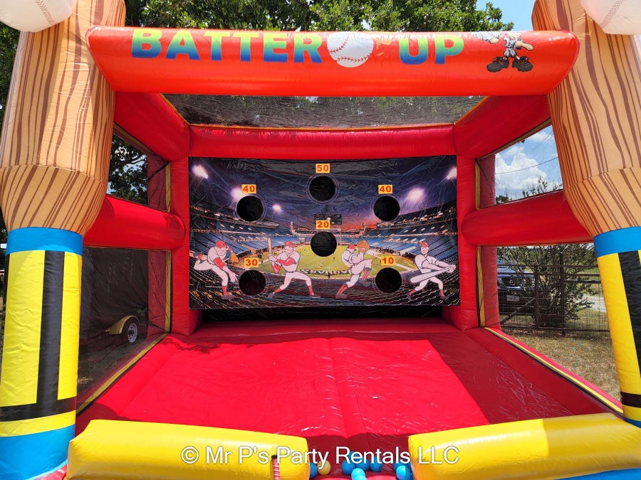 Batter-Up Baseball Game - Bounce House Rental in Fort Worth, Arlington ...