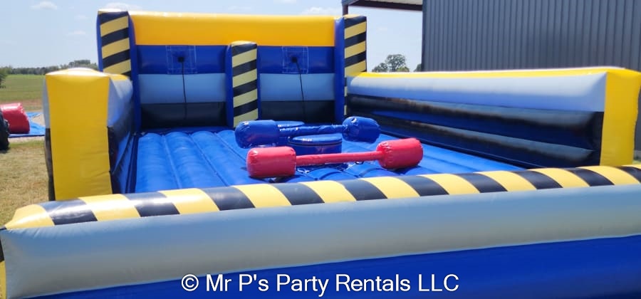 Bungee Run Joust Combination Game - Bounce House Rental in Lipan, Fort ...
