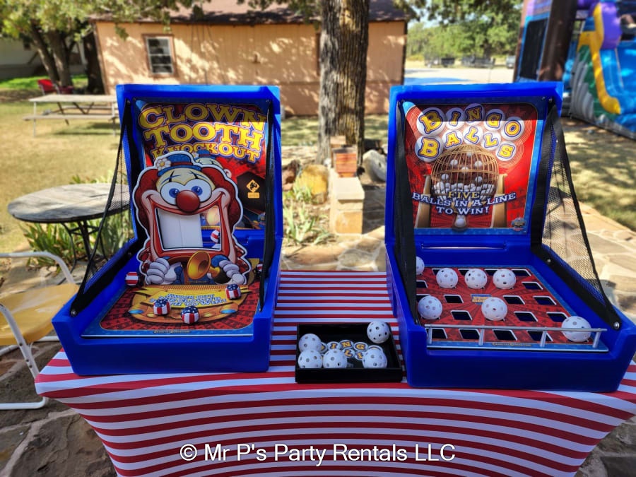 Clown Tooth Knockout Game - Bounce House Rental in Lipan, Fort Worth ...