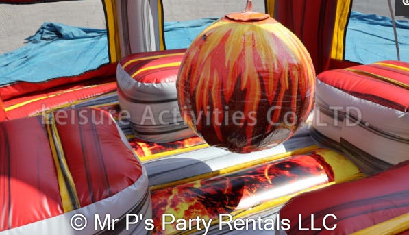 Floor is Lava Wrecking Ball - Bounce House Rental in Lipan, Fort Worth ...