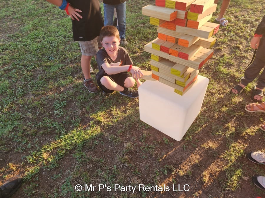 Giant Glow Jenga - Bounce House Rental in Lipan, Fort Worth, Arlington ...