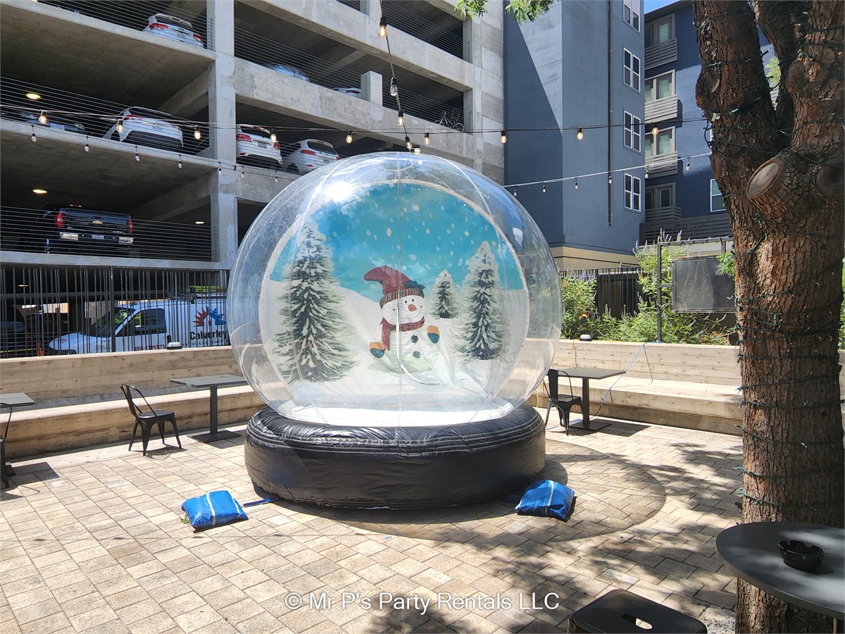 Human Snow Globe - Bounce House Rental in Lipan, Fort Worth, Arlington ...