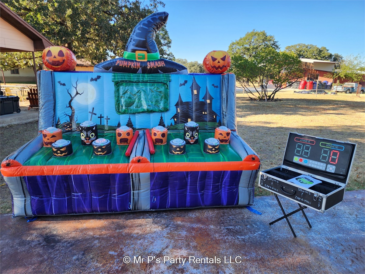 Pumpkin Smash Game (IPS) - Bounce House Rental in Lipan, Fort Worth ...