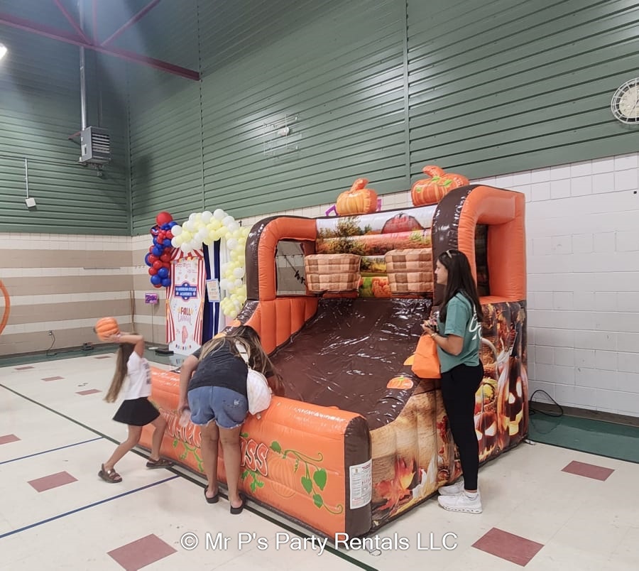 Pumpkin Toss Inflatable Game | Fall & Halloween Fun