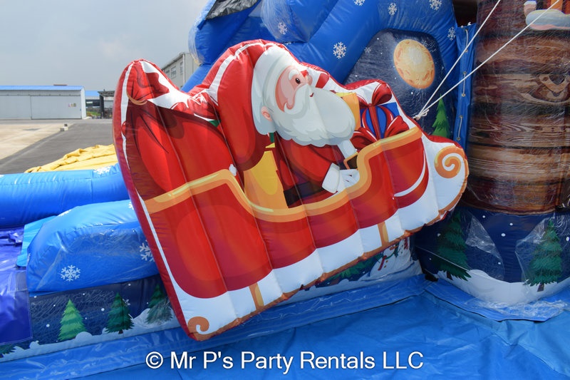 Santa Bounce House Combo - Dry - Bounce House Rental in Lipan, Fort ...