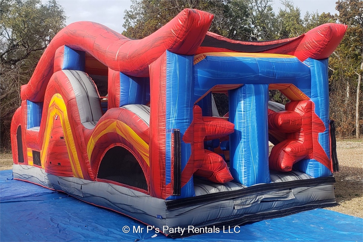 Shadow Obstacle Course - 144' - Bounce House Rental in Lipan, Fort ...