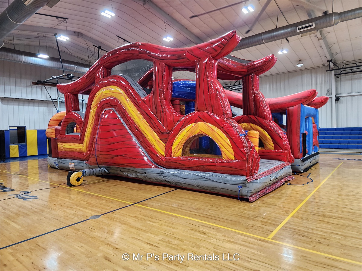Shadow Obstacle Course - 84' - Bounce House Rental in Fort Worth ...