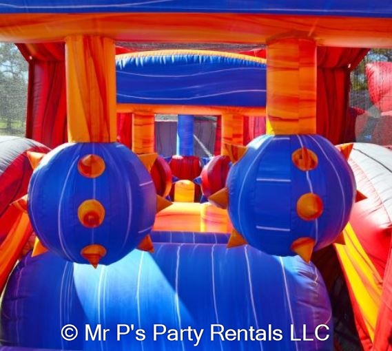 Shadow Obstacle Course Rental | 90' Inflatable Challenge